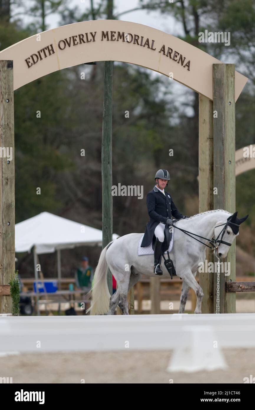 Raeford, North Carolina, USA. 24th Mar, 2022. WILL FAUDREE of the ...