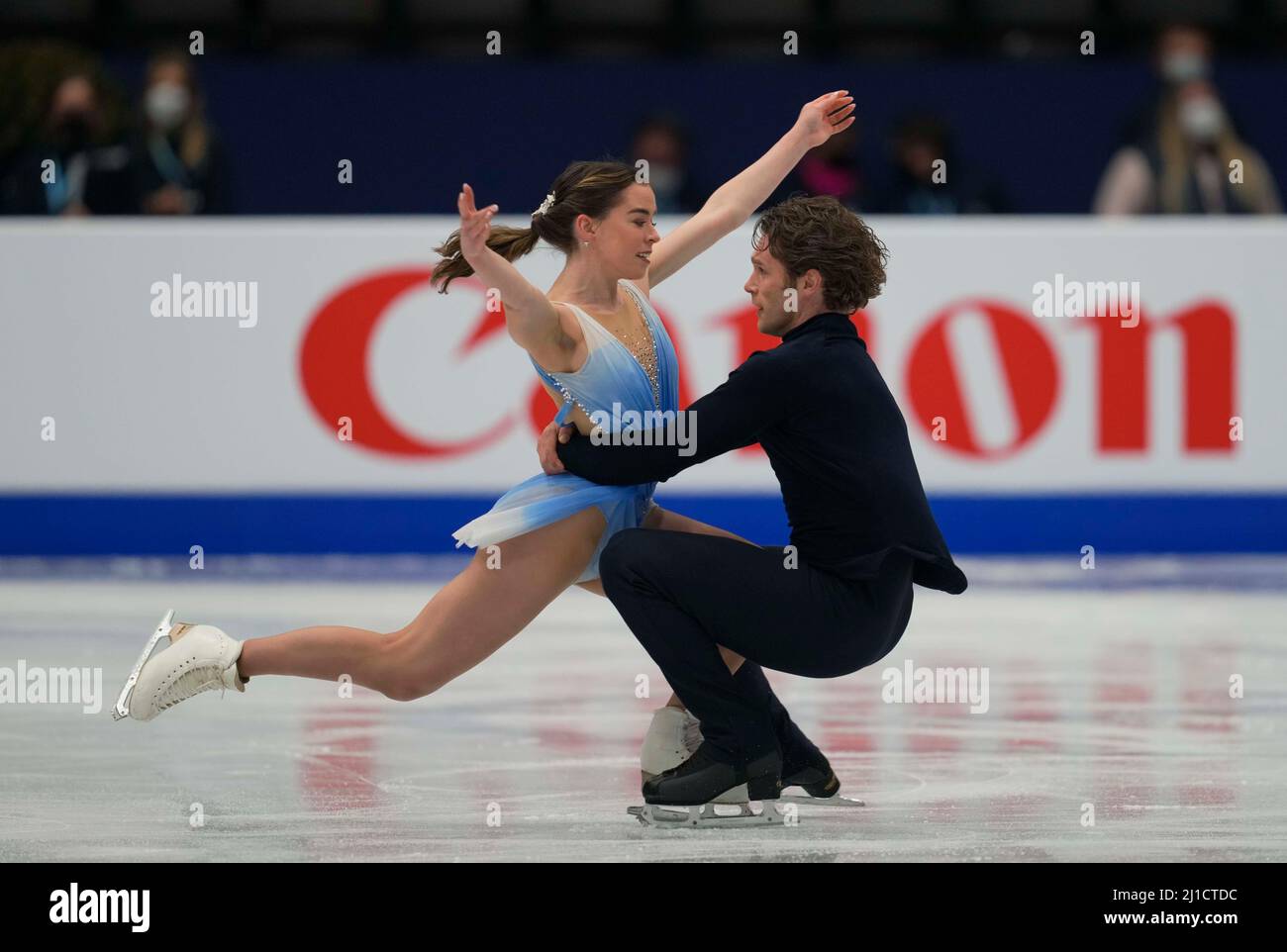Sud de France Arena, Montpellier, France. 24th Mar, 2022. Evelyn Walsh ...