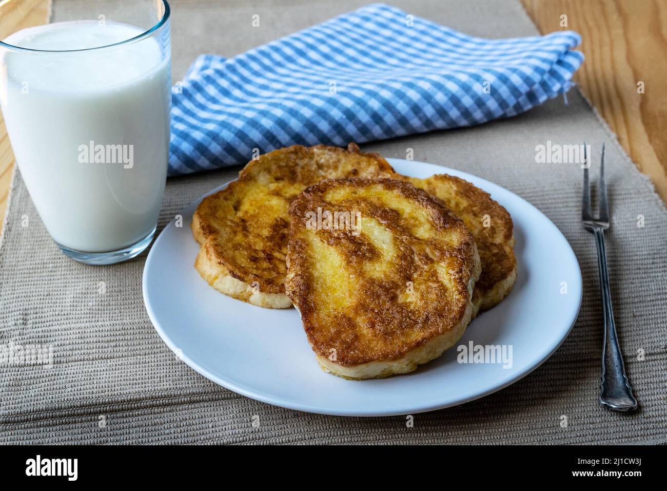 French toast - Przenice - slices of bread soaked in beaten eggs and ...