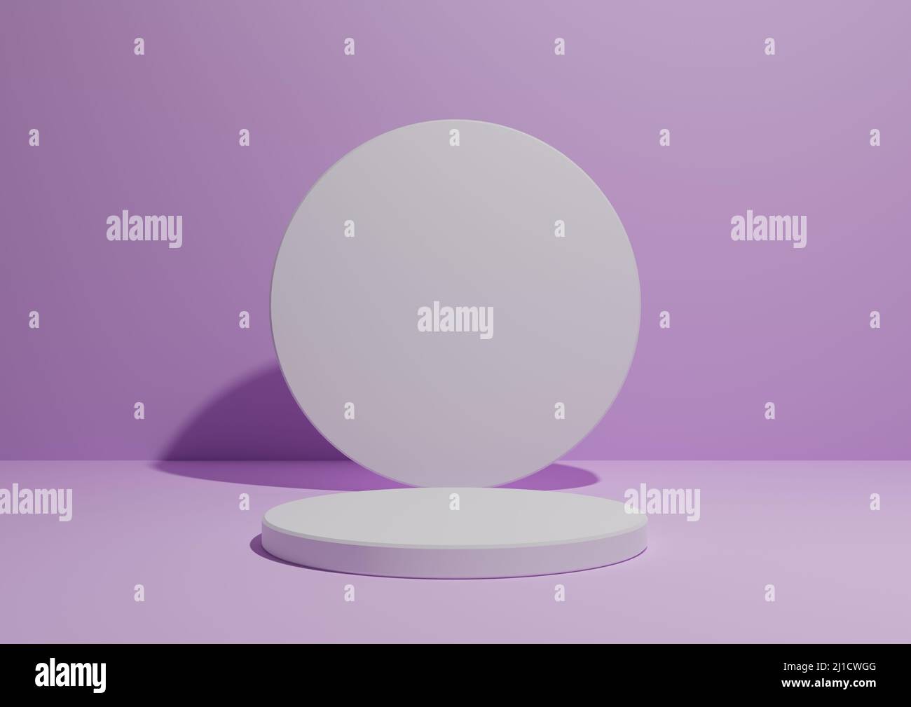 Light, pastel, lavender purple, 3D render of a simple, minimal ...