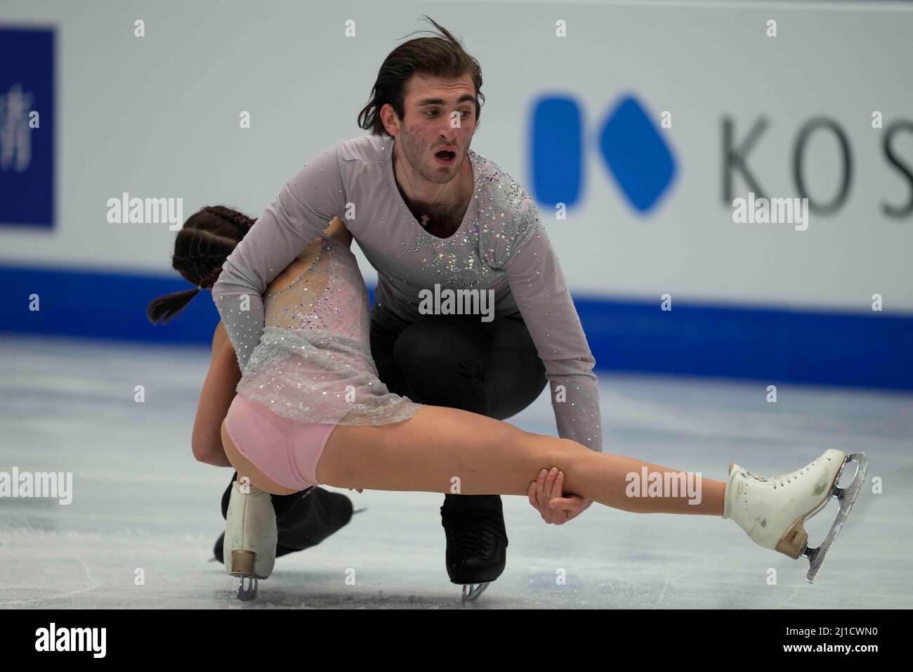Sud de France Arena, Montpellier, France. 24th Mar, 2022. Karina Safina ...
