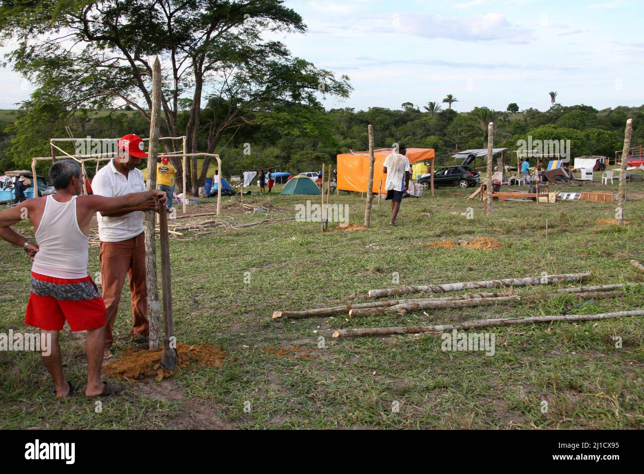 teixeira de freitas, bahia, brazil - april 5, 2008: member of the ...