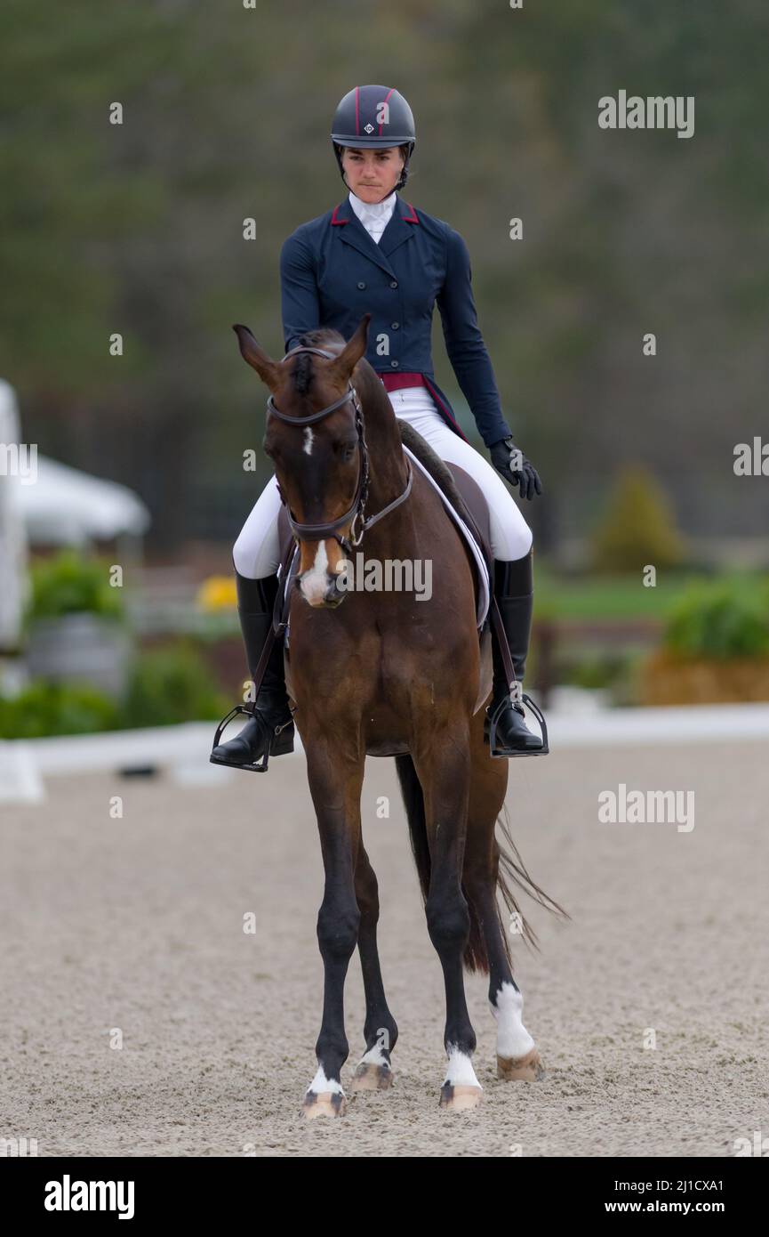 Raeford, North Carolina, USA. 24th Mar, 2022. ARIEL GRALD of the United ...