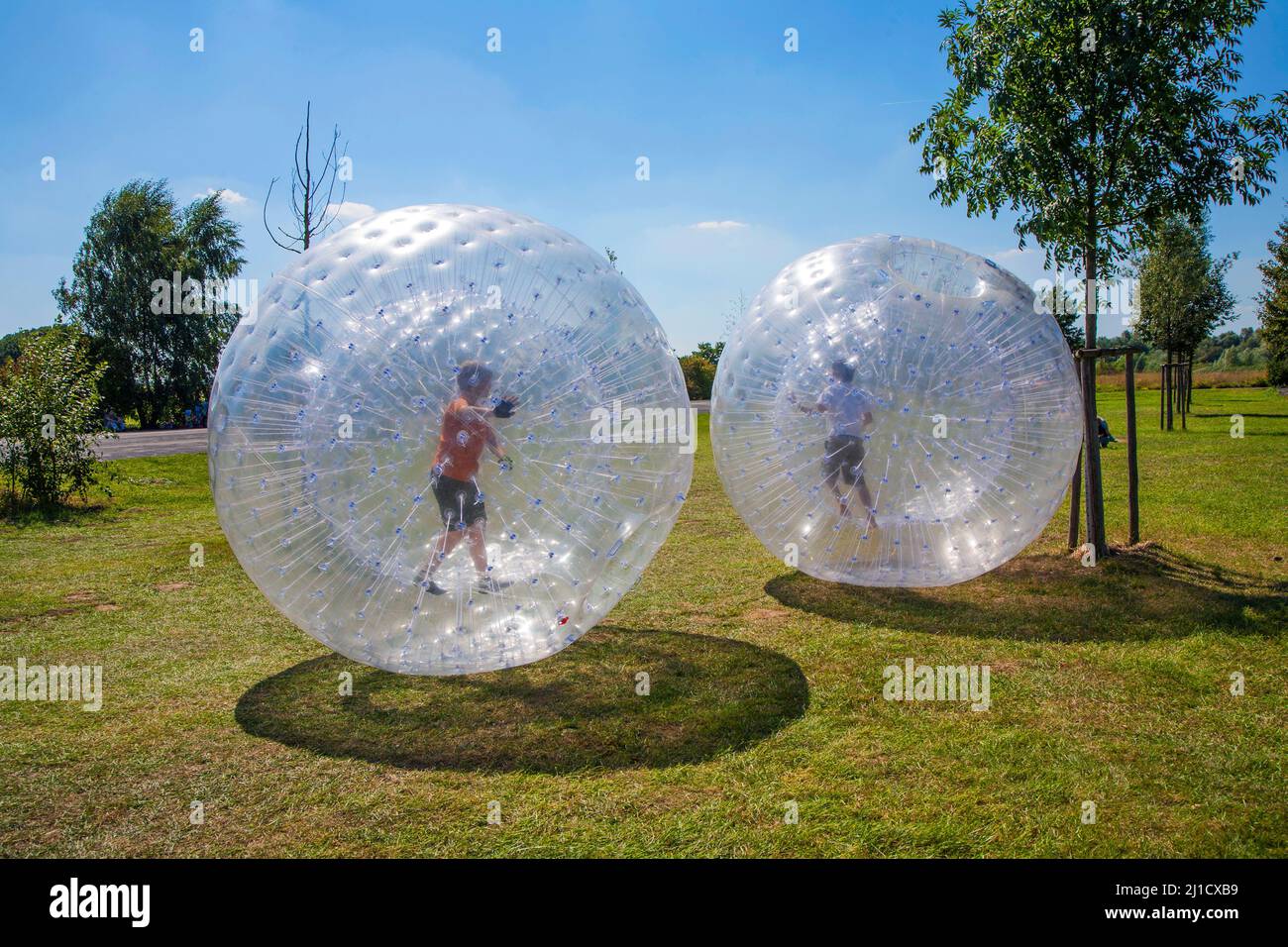 Zorbing funny hi-res stock photography and images - Alamy