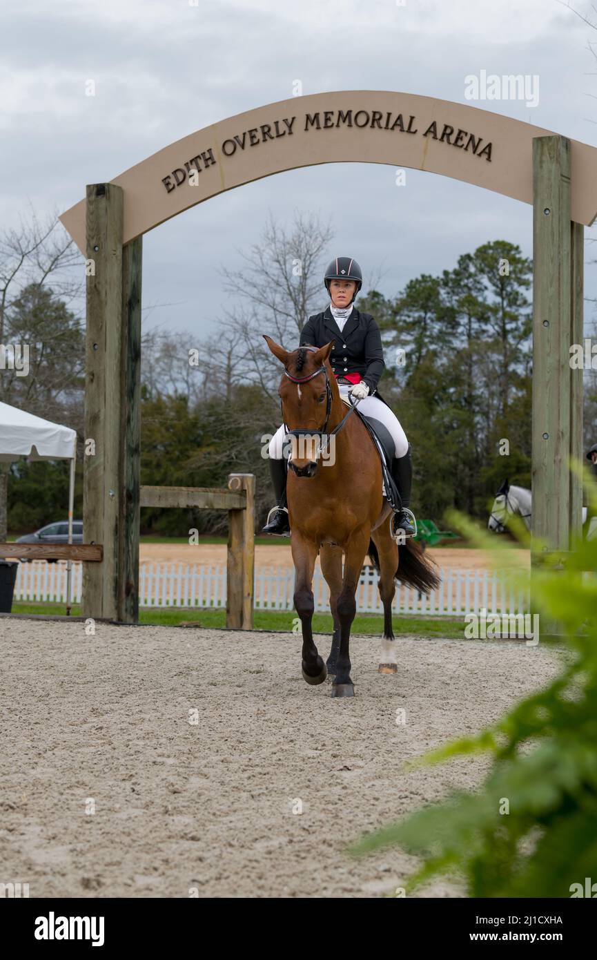Raeford, North Carolina, USA. 24th Mar, 2022. FYLICIA BARR of the ...