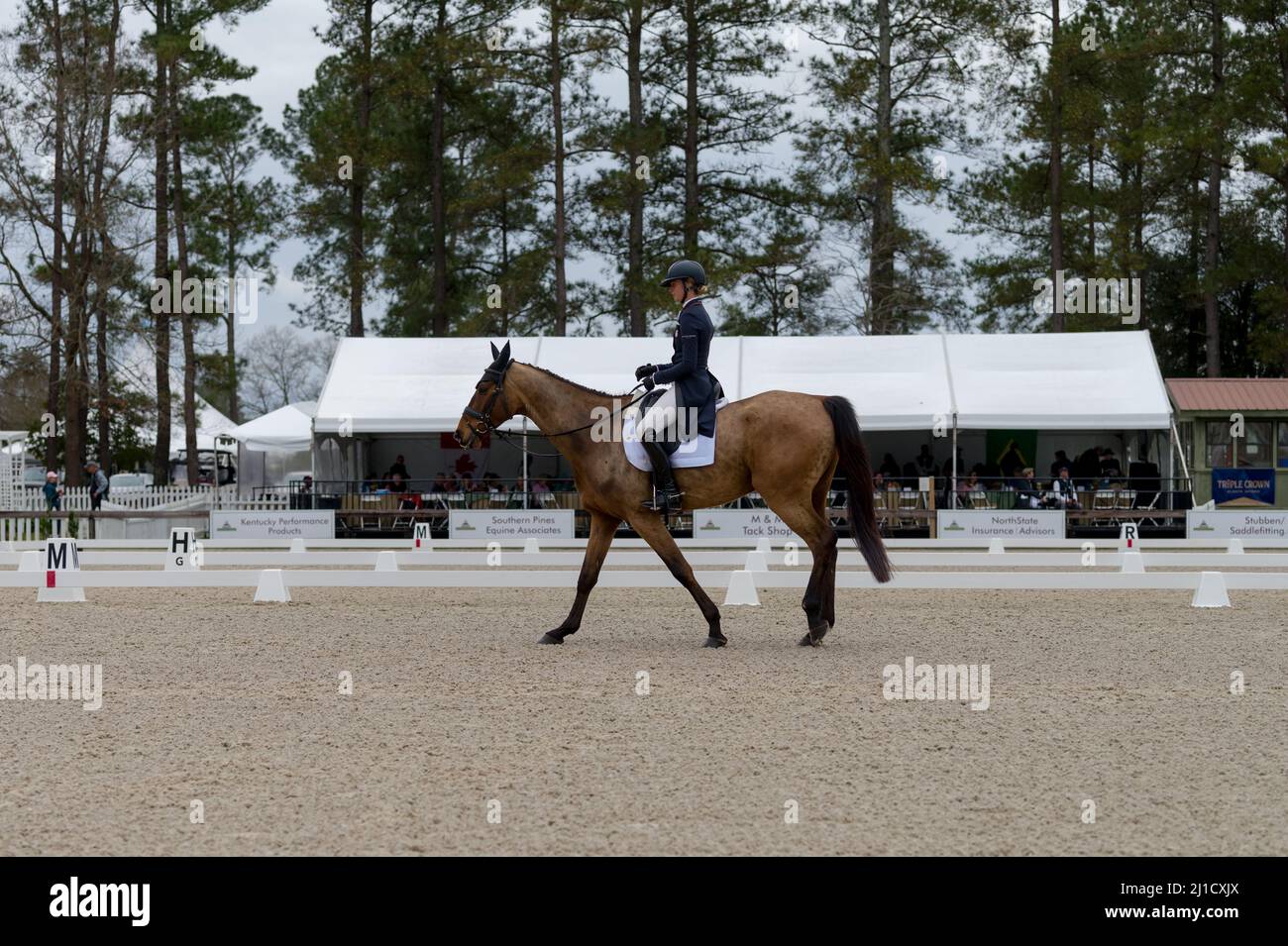 Raeford, North Carolina, USA. 24th Mar, 2022. CAROLINE MARTIN of the ...