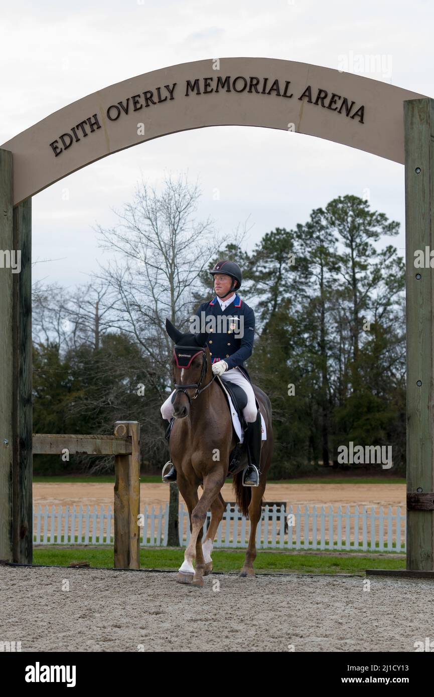 Raeford, North Carolina, USA. 24th Mar, 2022. DOUG PAYNE of the United ...