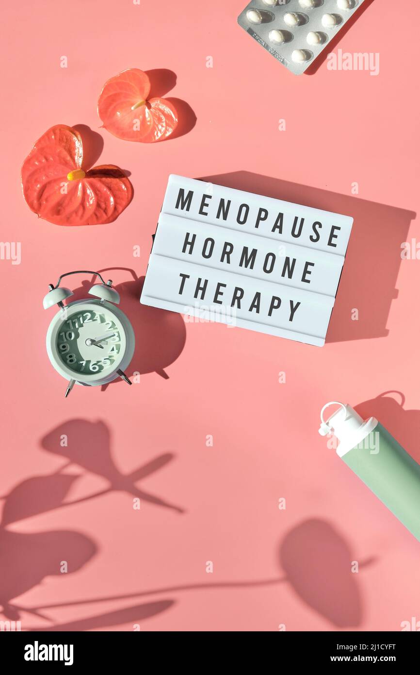 Oestrogen gel hi-res stock photography and images - Alamy