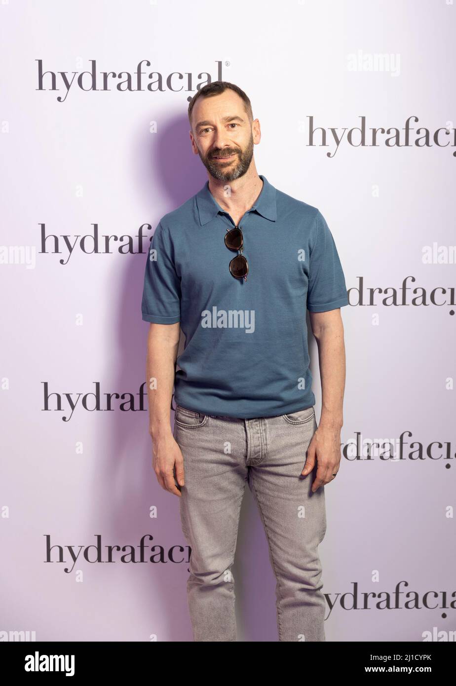 EDITORIAL USE ONLY Charlie Condou arrives at a party to celebrate the ...
