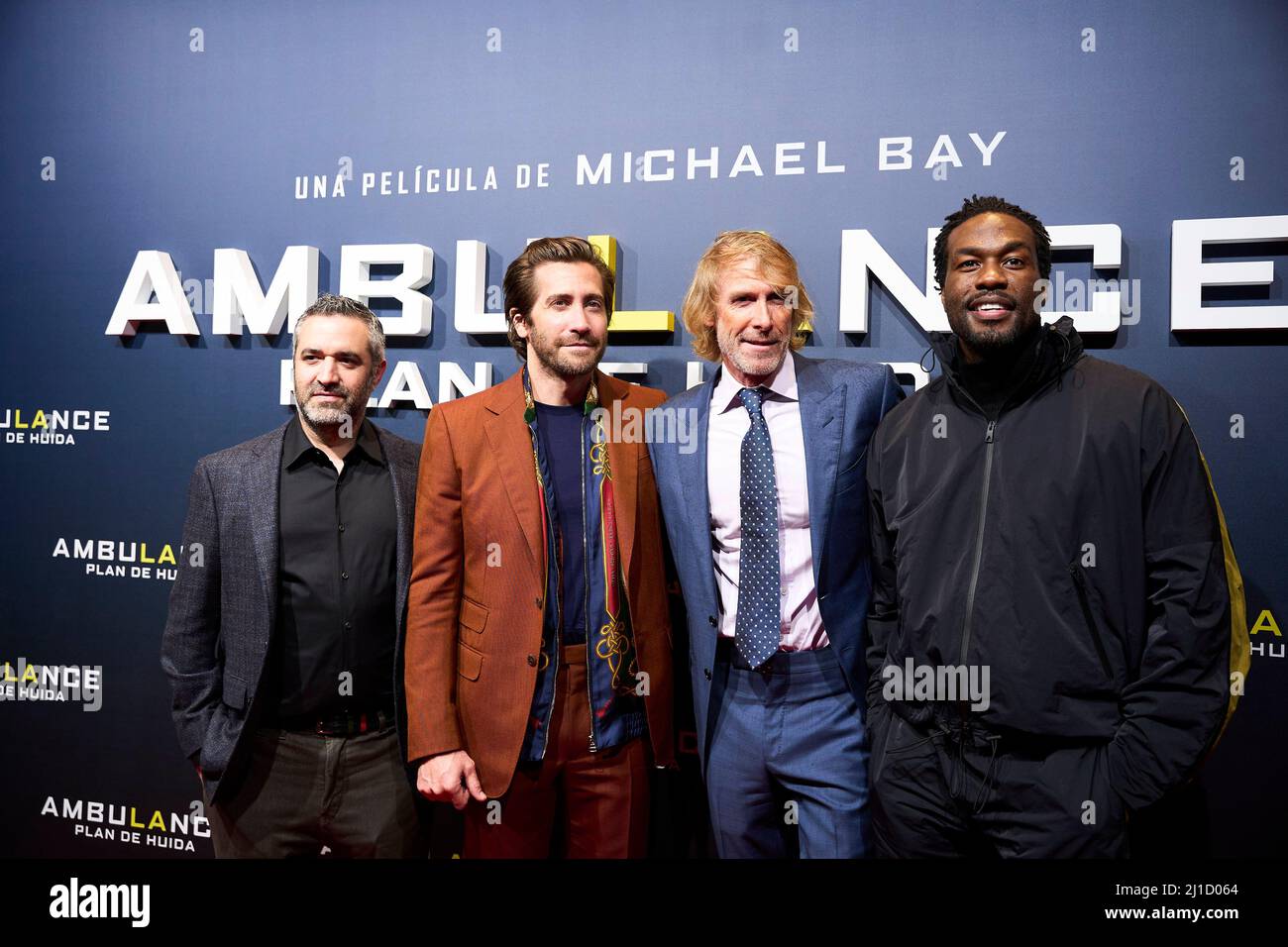 Madrid. Spain. 20220324, Yahya Abdul-Mateen II, Jake Gyllenhaal ...
