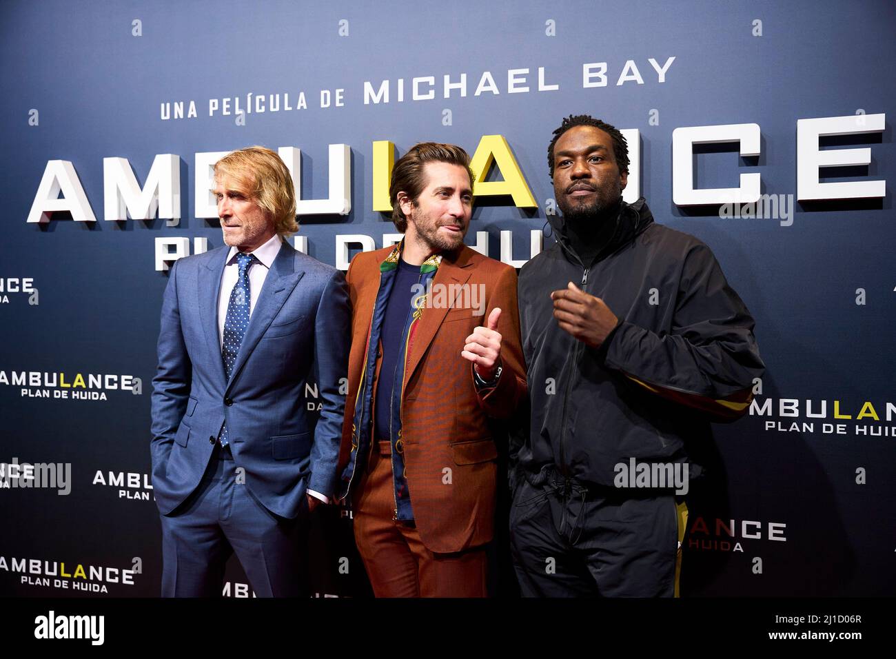 Madrid. Spain. 20220324, Yahya Abdul-Mateen II, Jake Gyllenhaal ...