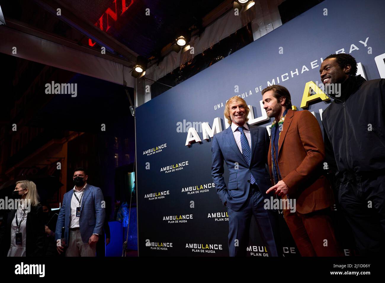 Madrid. Spain. 20220324, Yahya Abdul-Mateen II, Jake Gyllenhaal ...