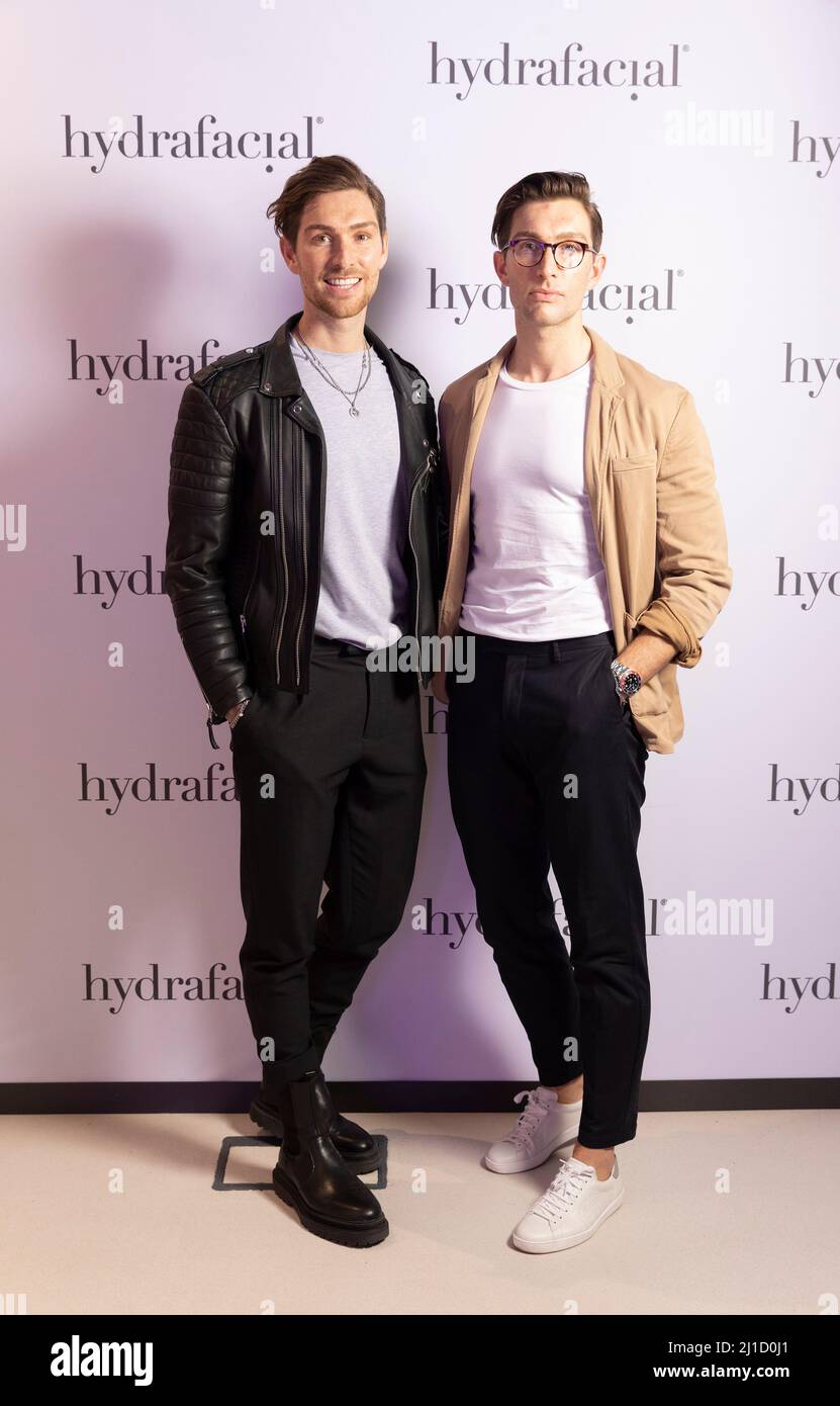 EDITORIAL USE ONLY L-R William and Henry Wade arrives at a party to ...