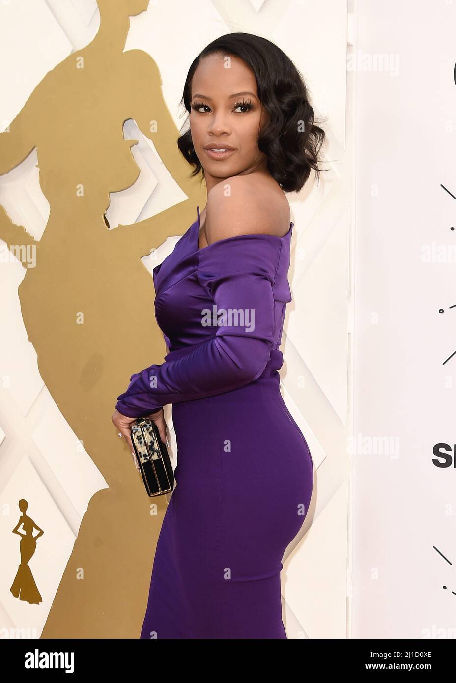 Chante Adams walking on the red carpet at Essence 15th Annual Black ...