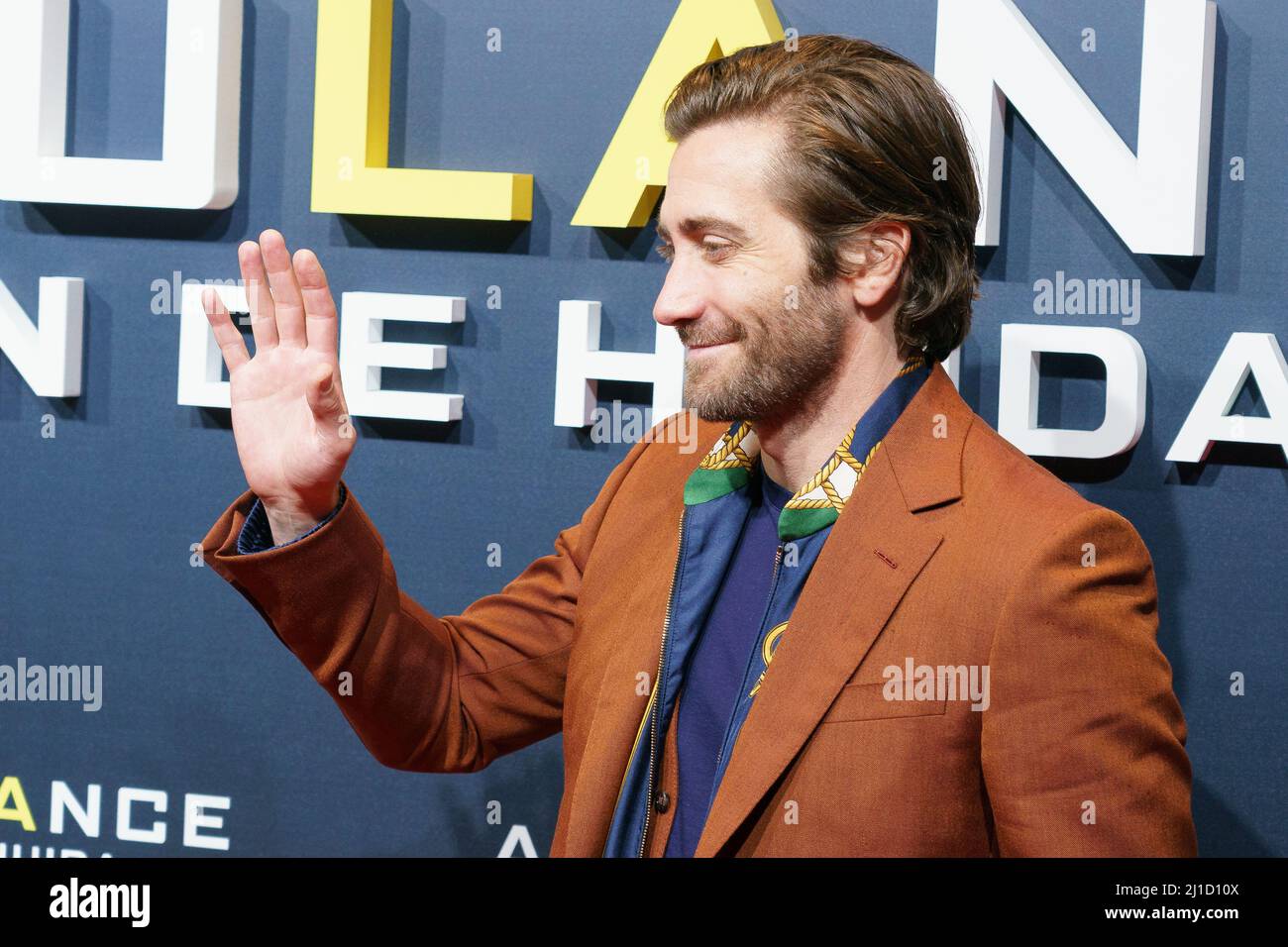 Madrid, Spain. 24th Mar, 2022. US actor Jake Gyllenhaal attends a ...