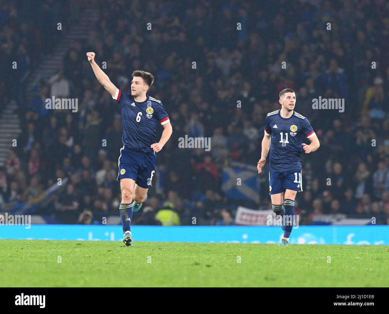 Kieran tierney goal hi-res stock photography and images - Alamy