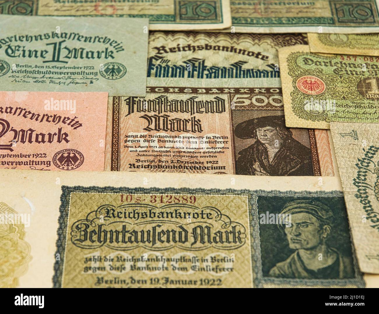 Germany inflation 1920s hi-res stock photography and images - Alamy