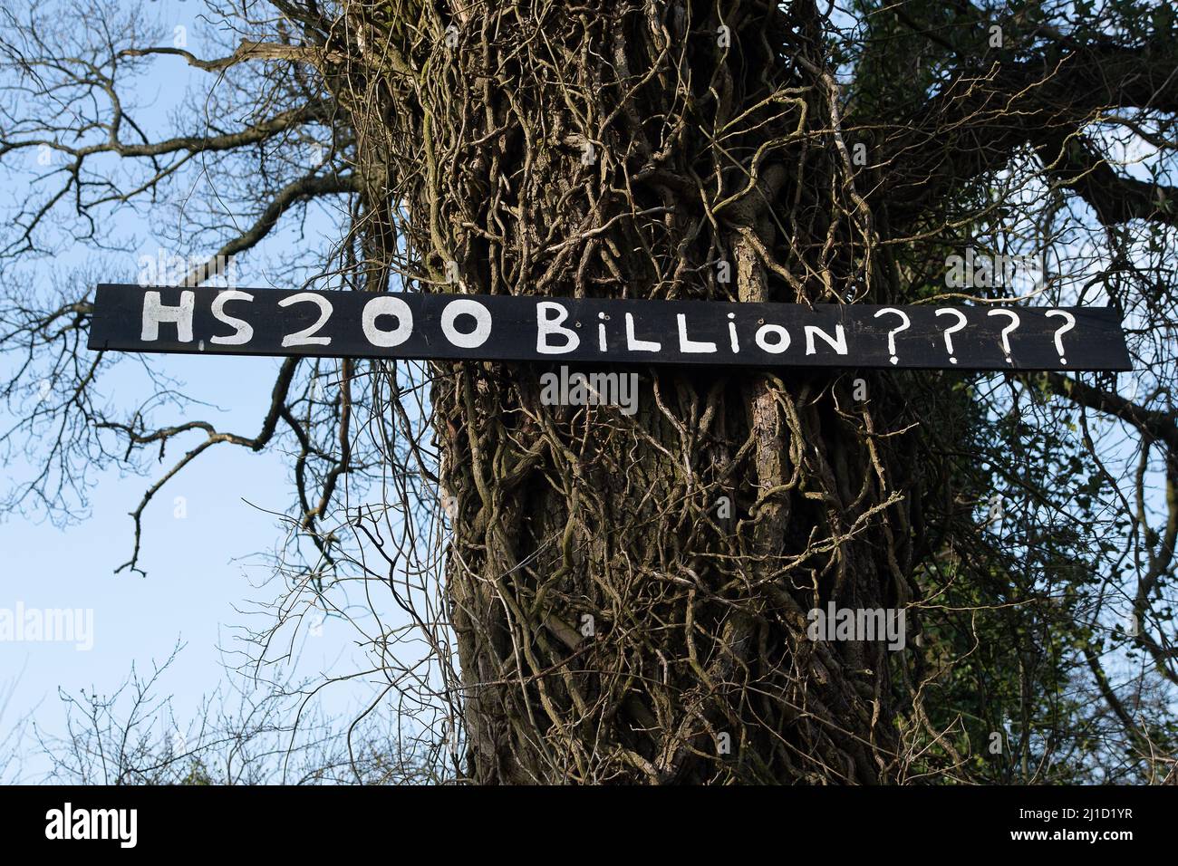 Anti hs2 artwork hi-res stock photography and images - Alamy