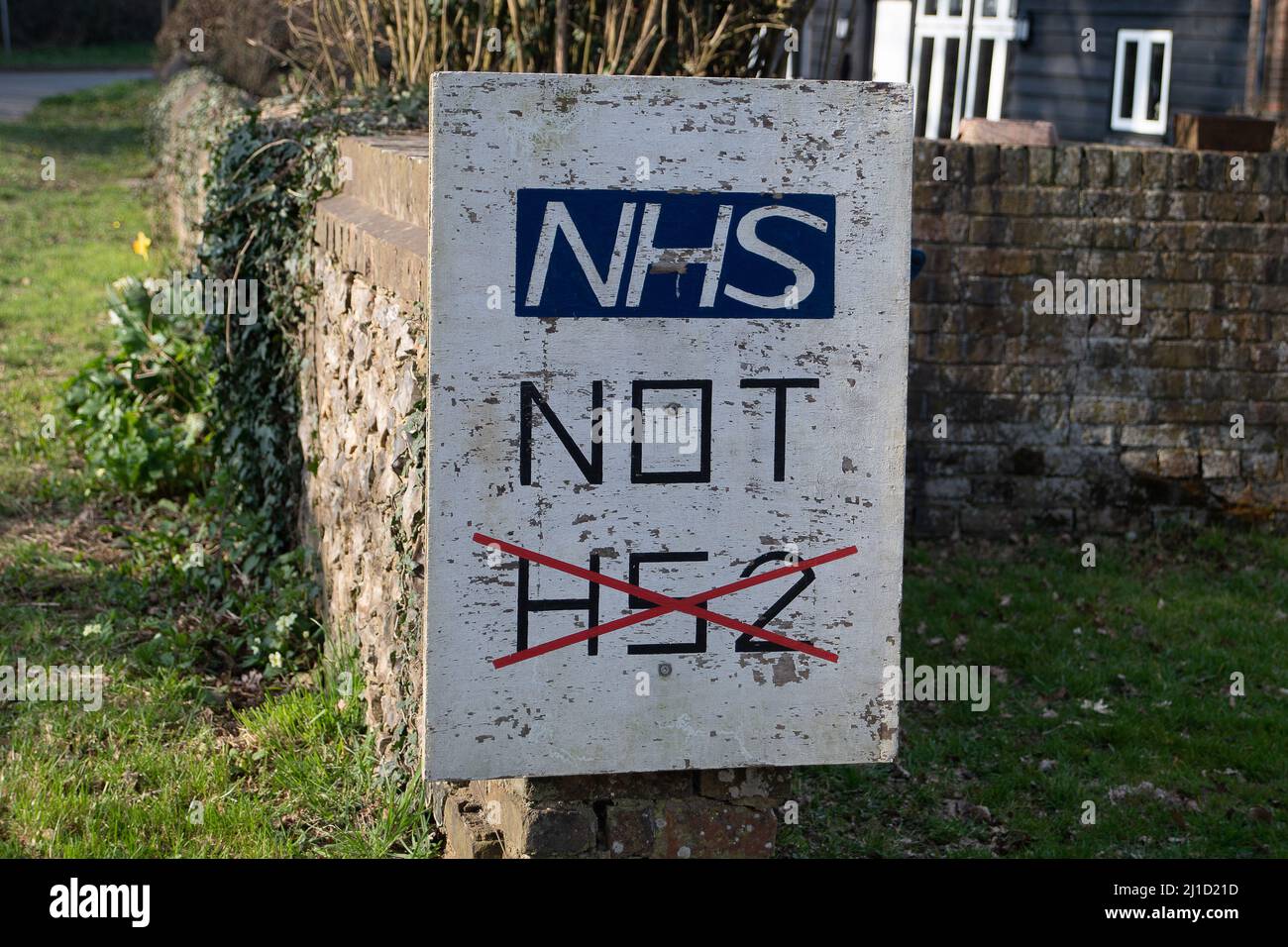 Anti hs2 artwork hi-res stock photography and images - Alamy