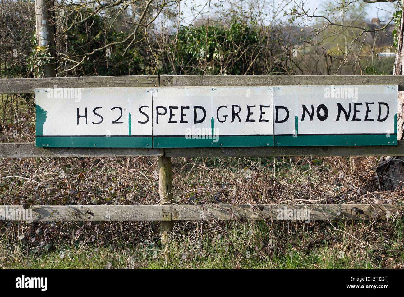 Anti hs2 artwork hi-res stock photography and images - Alamy