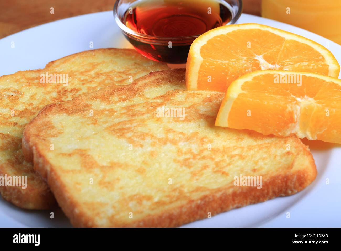 French toast with syrup hi-res stock photography and images - Alamy