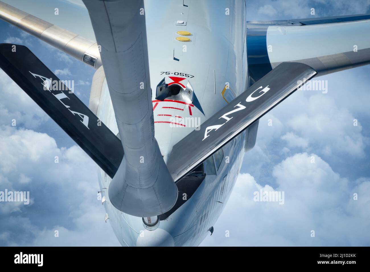 A U.S. Air Force E-3 Sentry, assigned to Tinker Air Force Base ...