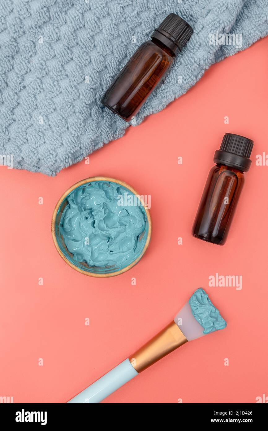 Self care beauty flat lay Stock Photo - Alamy