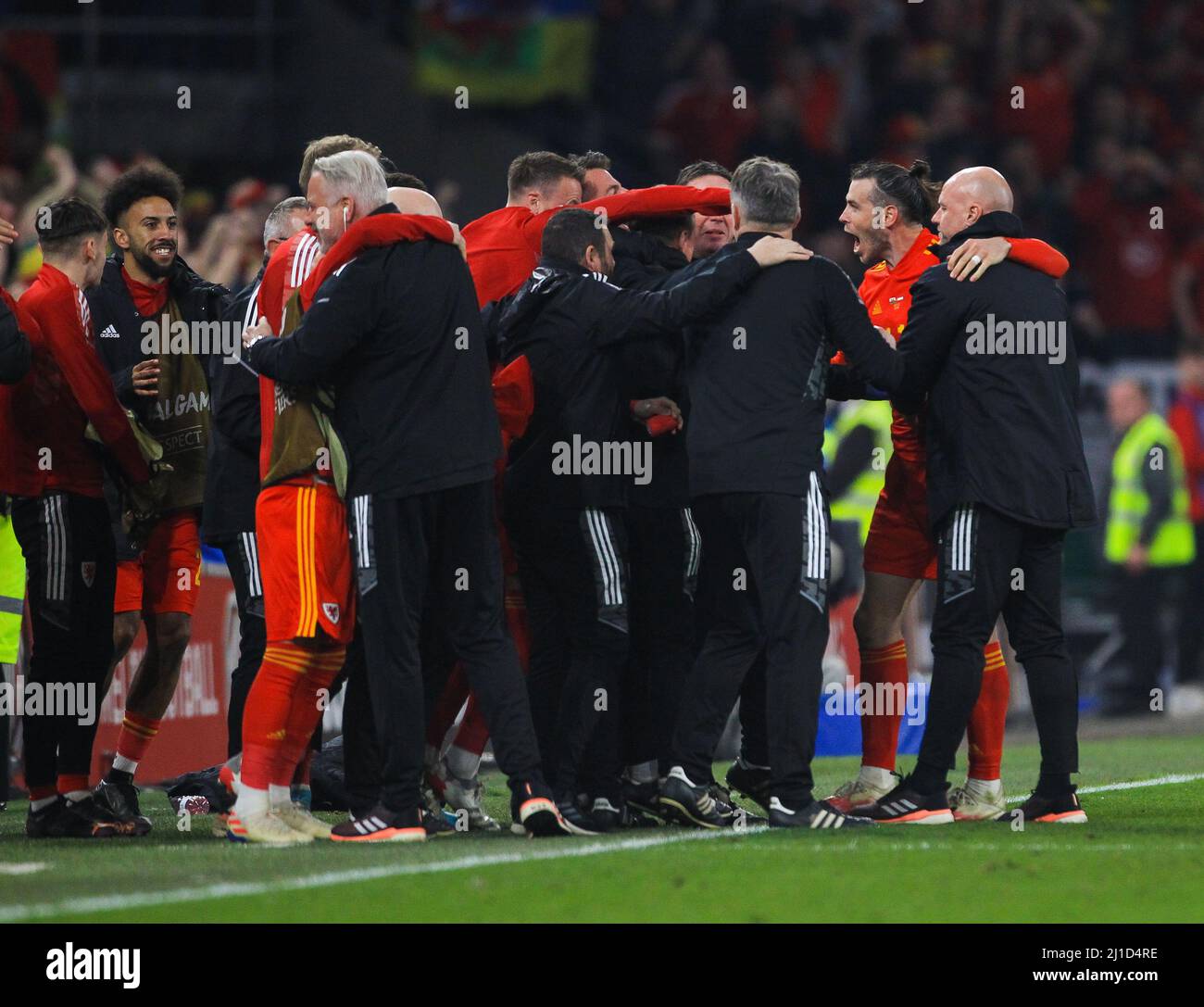 24th March 2022; Cardiff City Stadium, Cardiff, Wales, 2022 World Cup ...