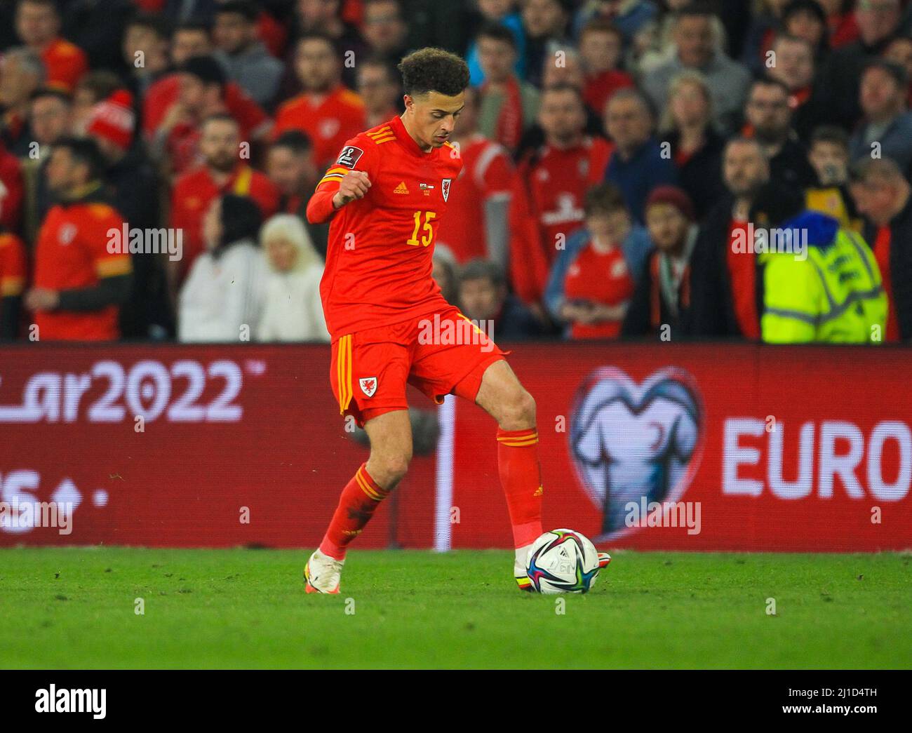 24th March 2022; Cardiff City Stadium, Cardiff, Wales, 2022 World Cup ...