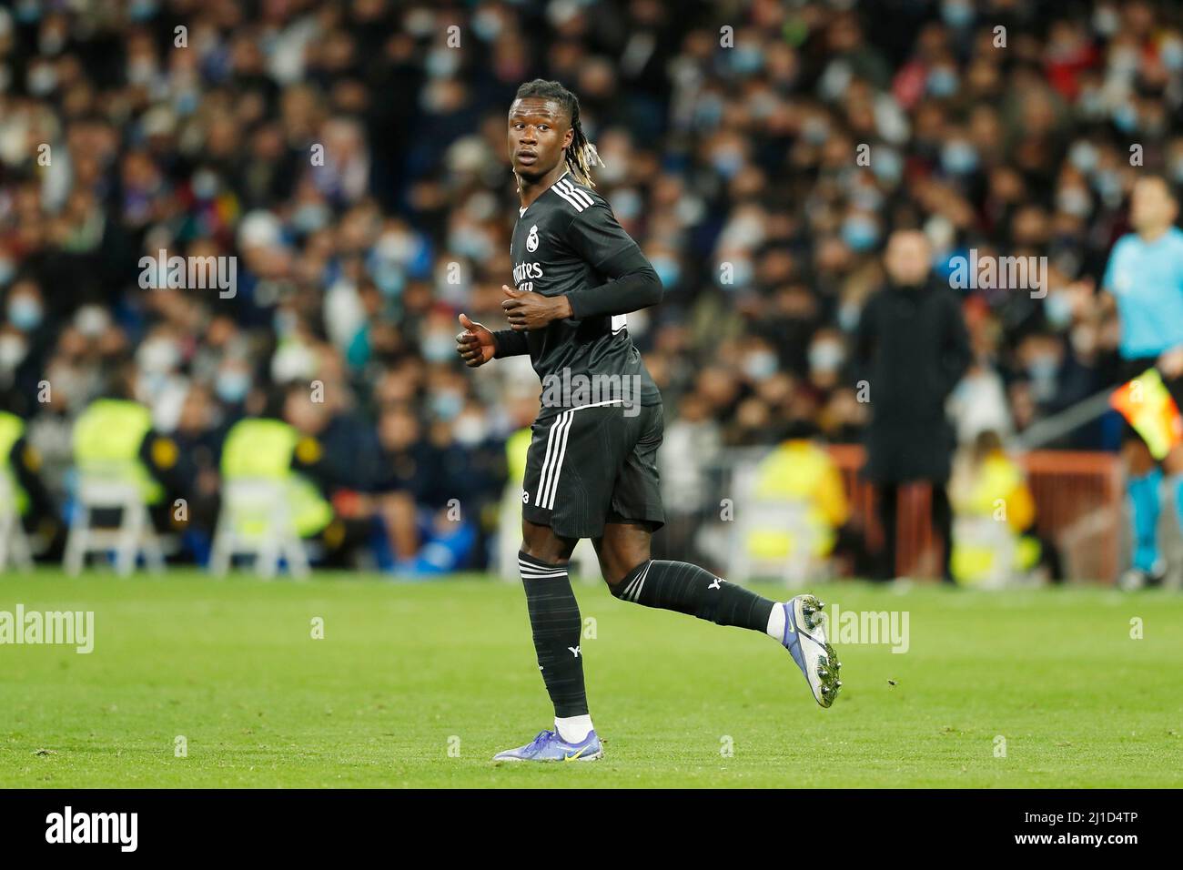 Madrid, Spain. 20th Mar, 2022. Eduardo Camavinga (Real) Football/Soccer ...