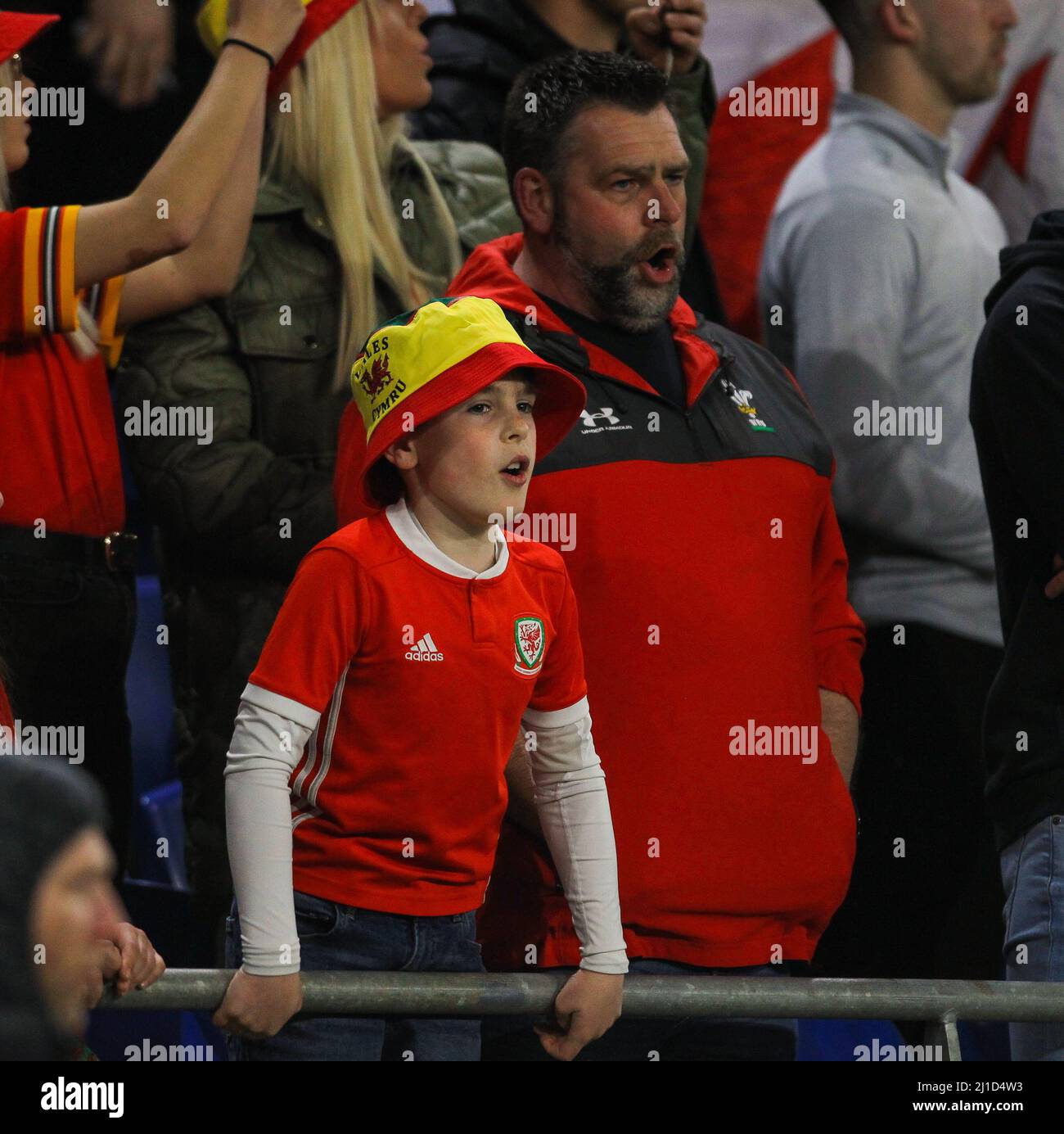 24th March 2022; Cardiff City Stadium, Cardiff, Wales, 2022 World Cup ...