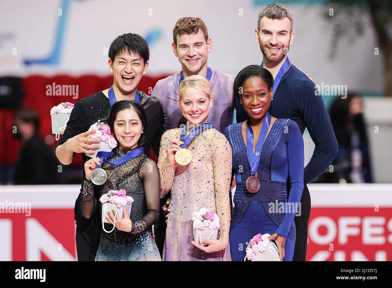 Pairs Awards, Alexa KNIERIM & Brandon FRAZIER (USA), first place, Riku ...