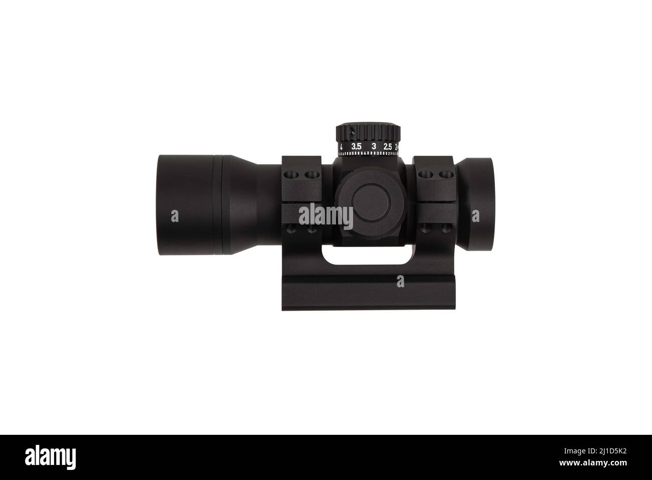 Modern optical collimator sight. Aiming device for shooting at short ...