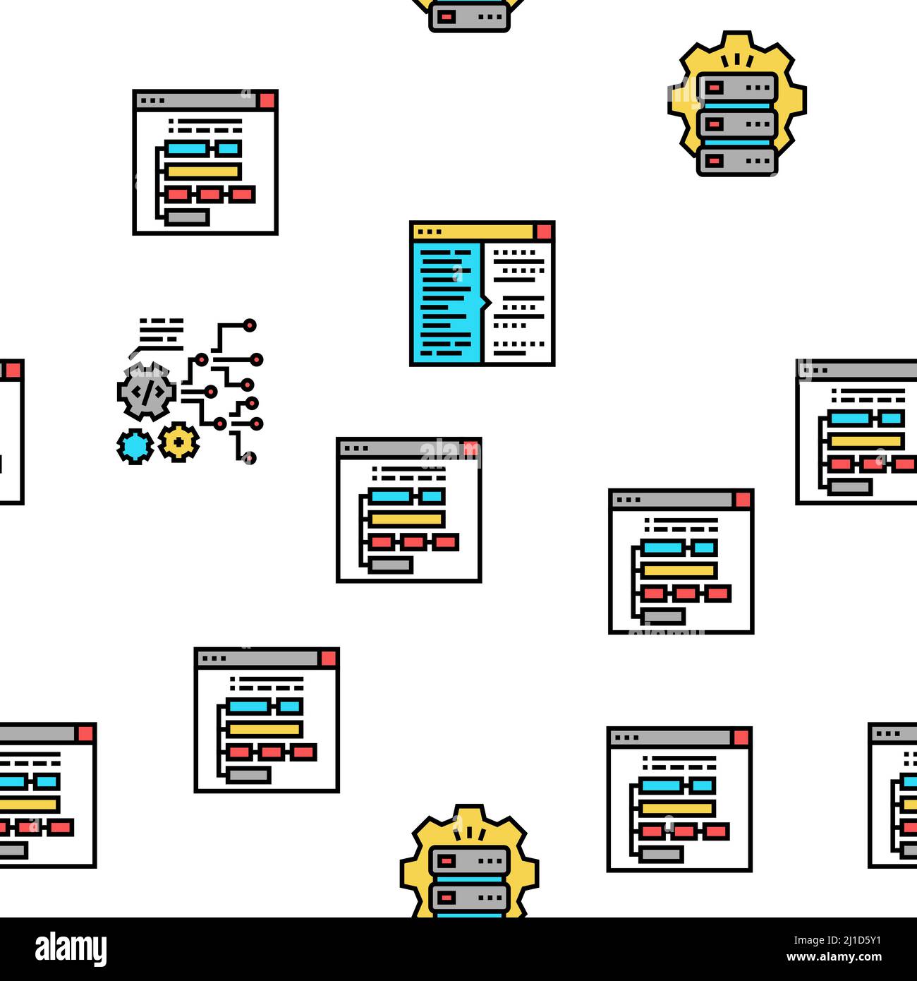 App dev background Stock Vector Images - Alamy