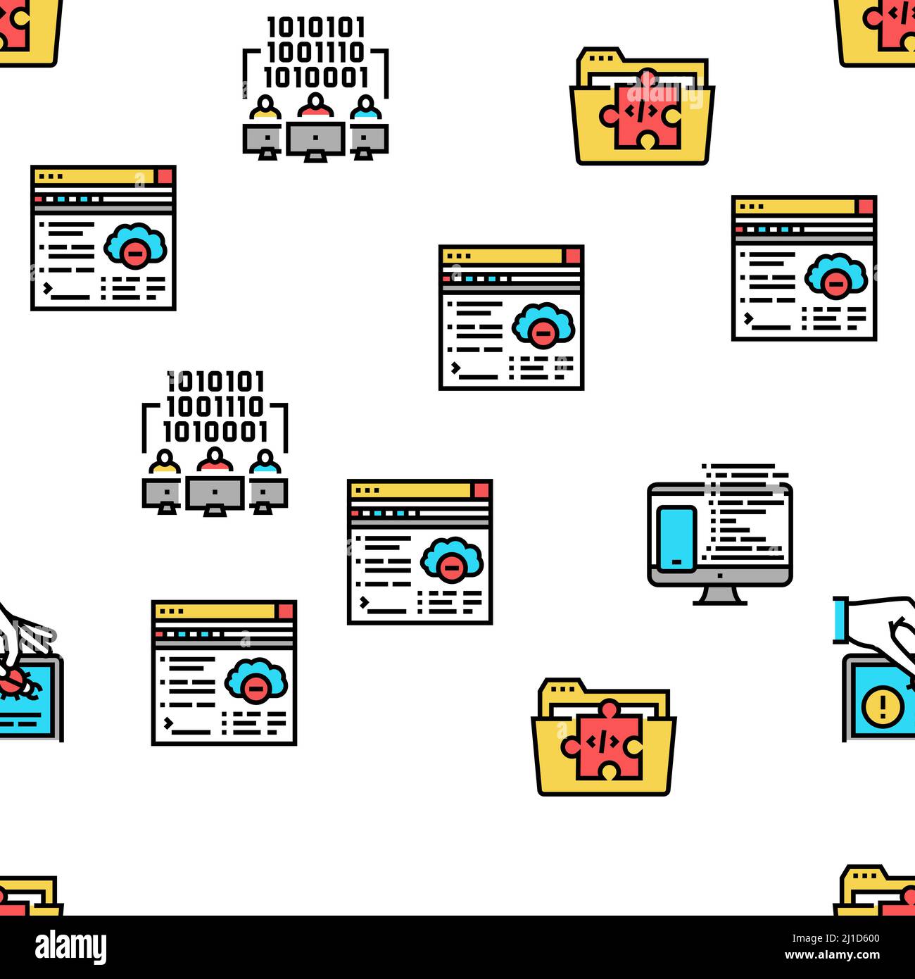 App dev background Stock Vector Images - Alamy