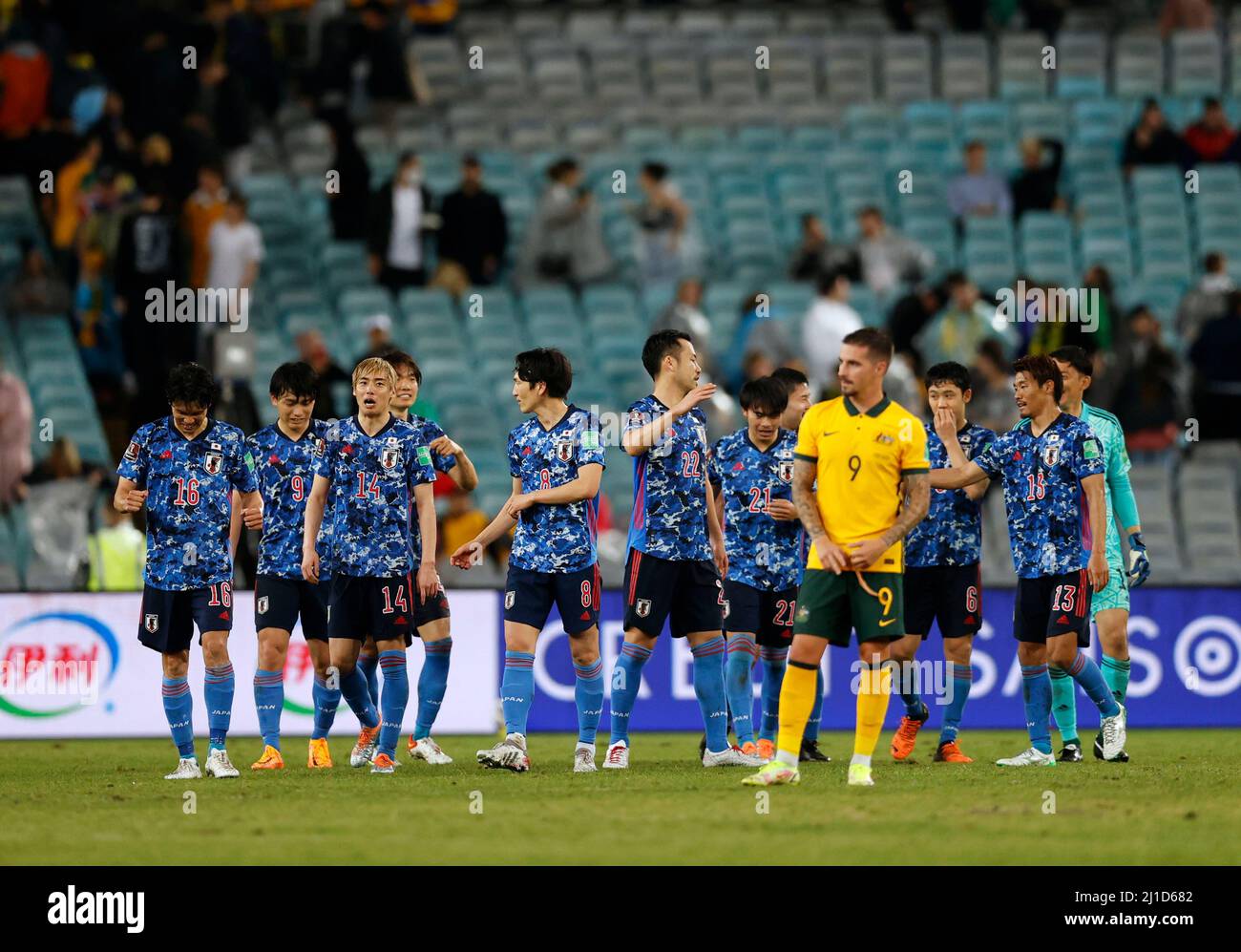 Sydney Australia 24th Mar 2022 Japan Team Group Football Soccer