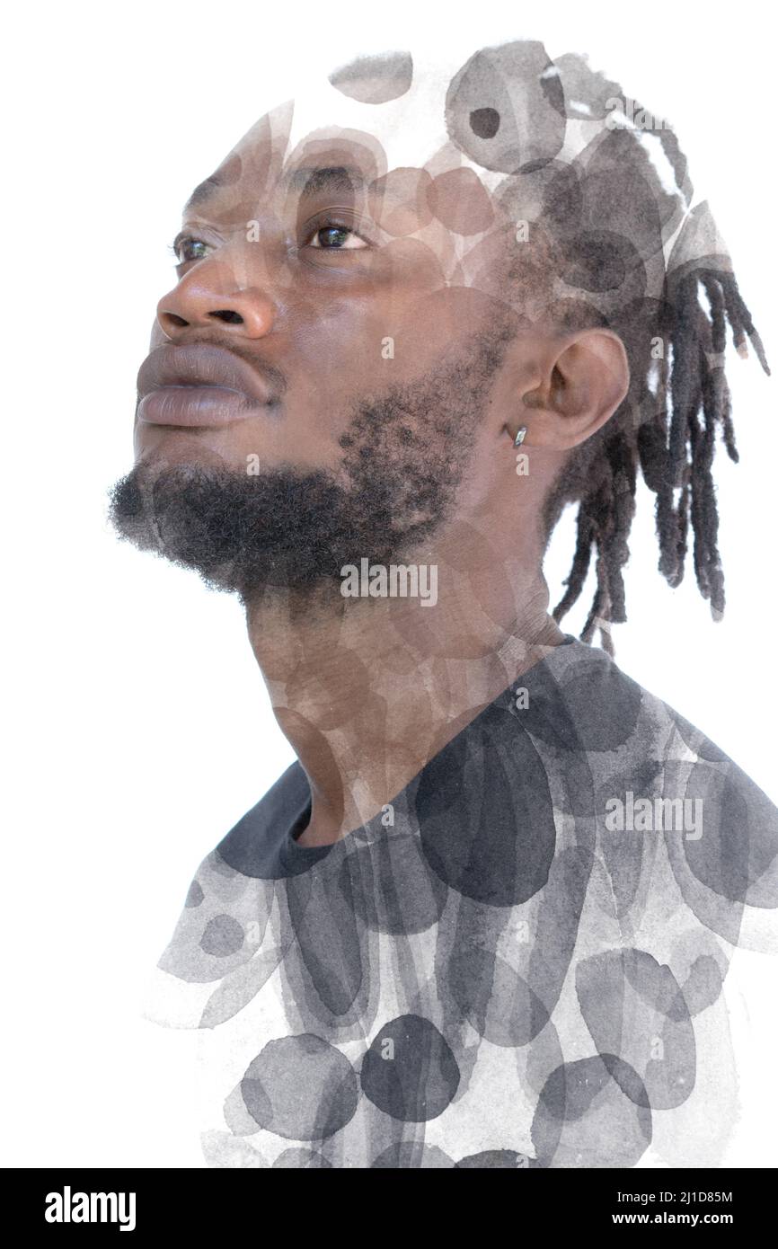 Lonely african american male hi-res stock photography and images - Alamy