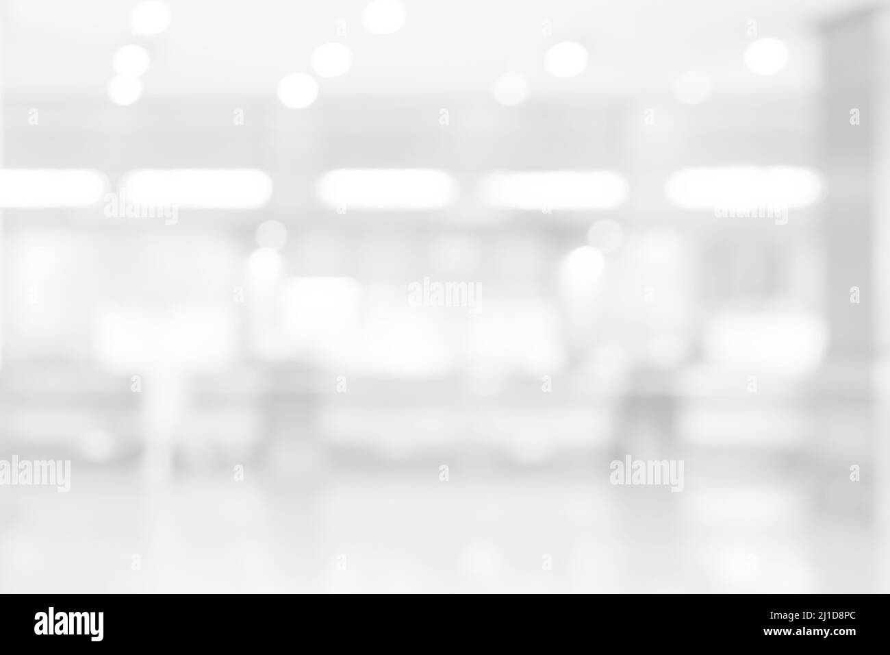 White Bokeh Black Background