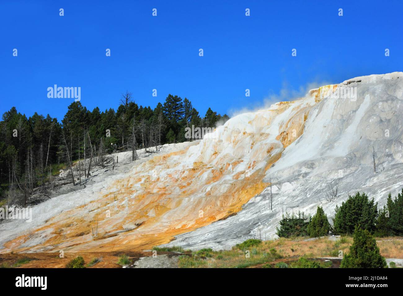 Travertine mounds hi-res stock photography and images - Alamy