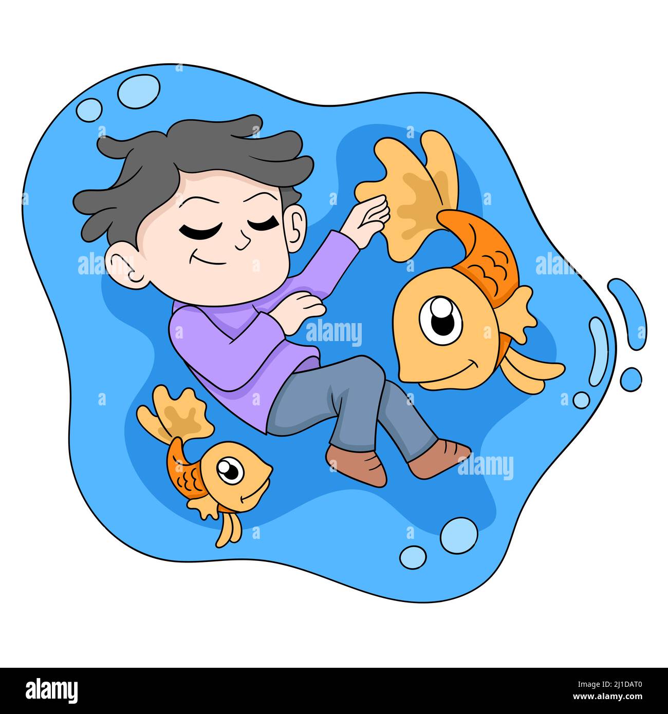 Boy ocean Cut Out Stock Images & Pictures - Alamy