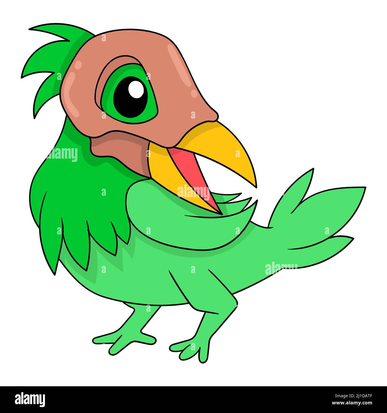 Ancient bird illustration hi-res stock photography and images - Alamy