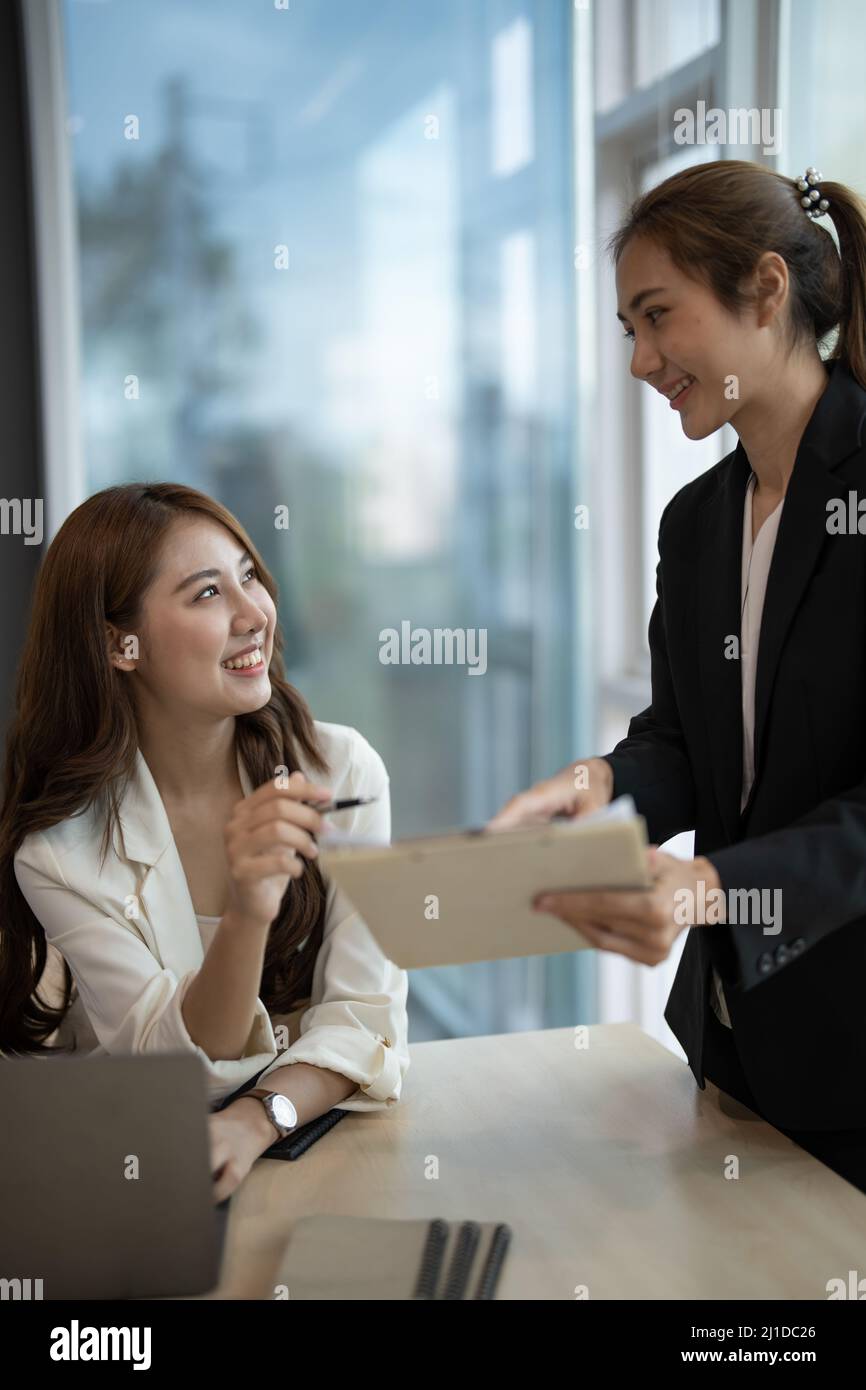 Business Asian People Planning Strategy Analysis from financial ...