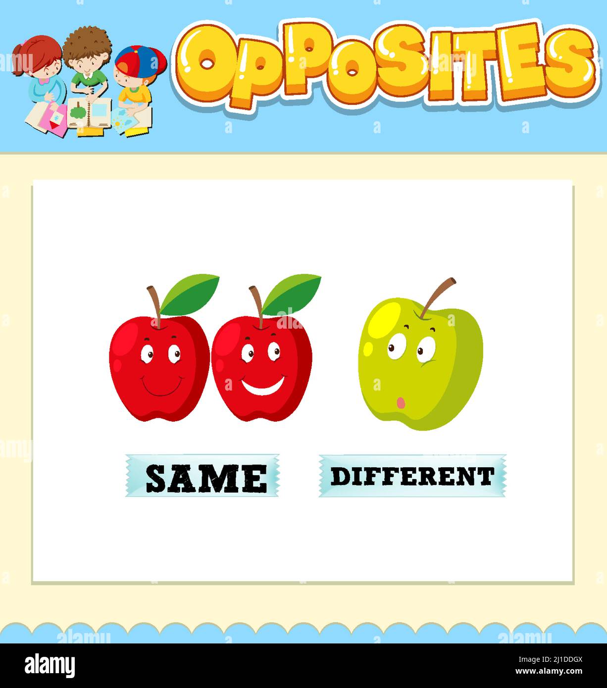 Same word different Stock Vector Images - Alamy