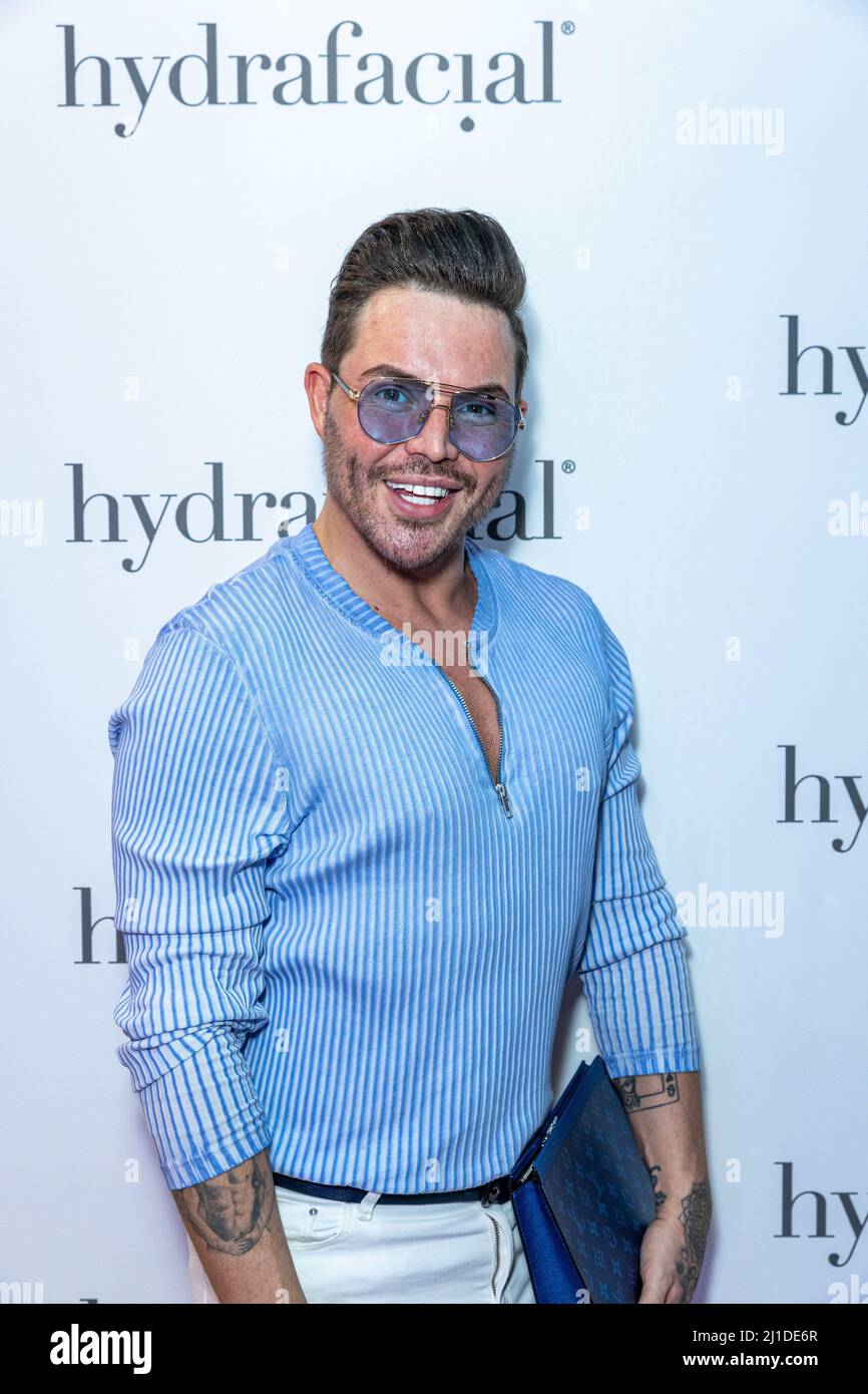 Bobby Cole Norris attends the Hydrafacial Flagship Shop Launch Party in ...