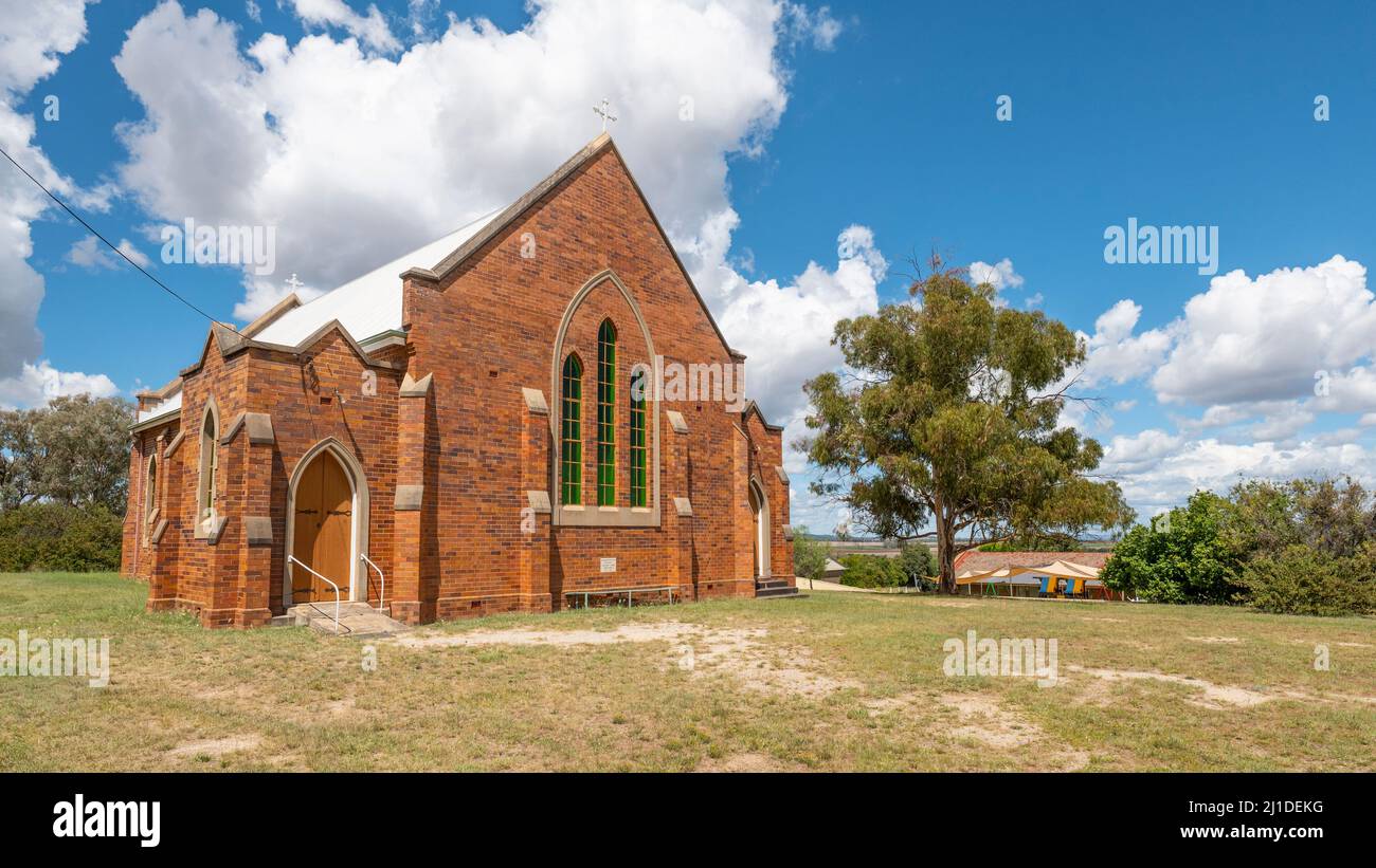 St Patricks Catholic Church at Delungra in New England, northern New ...