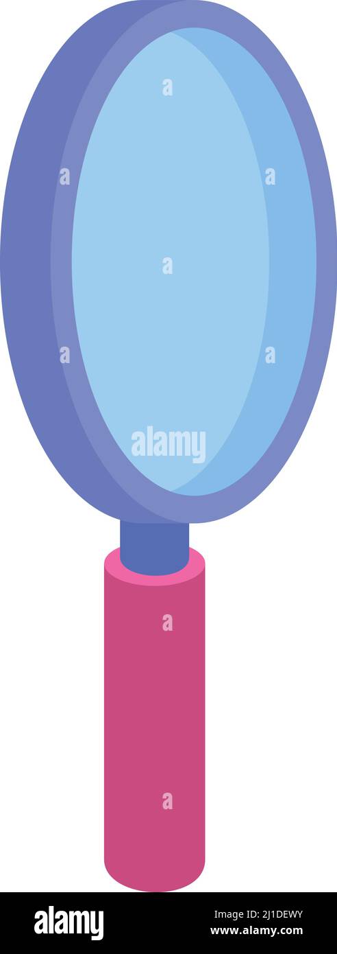 magnifying glass isometric Stock Vector Image & Art - Alamy