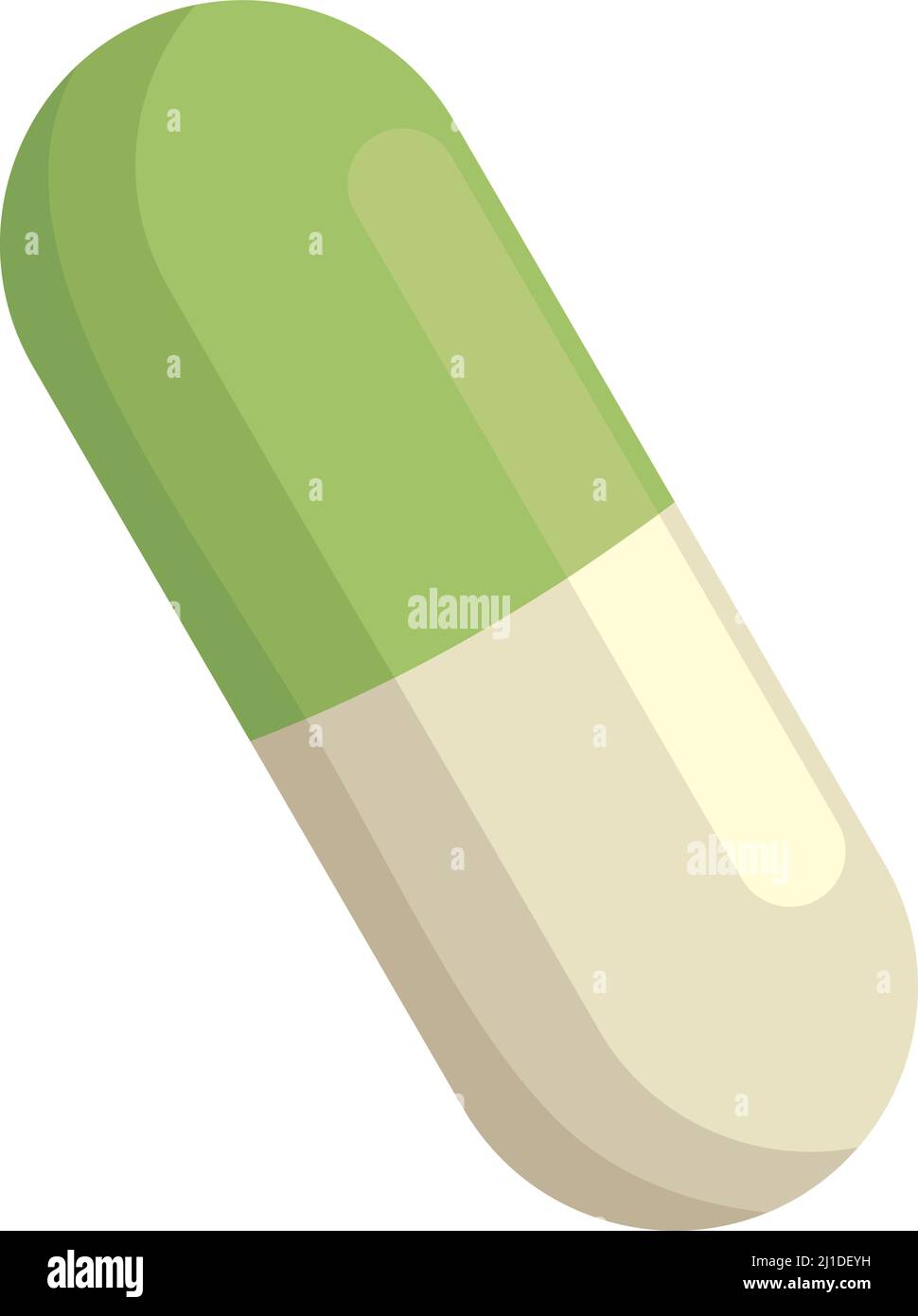 green capsule drug Stock Vector Image & Art - Alamy