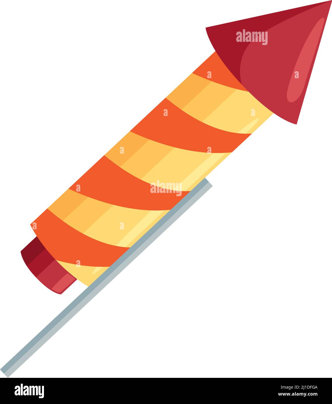 celebration red firework rocket Stock Vector Image & Art - Alamy