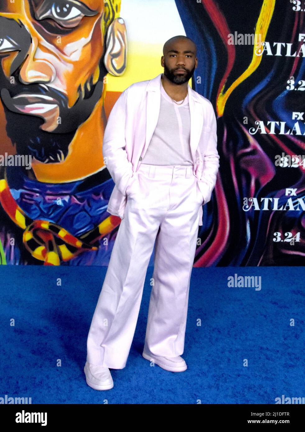 Los Angeles, California, USA 24th March 2022 Actor/musician Donald ...