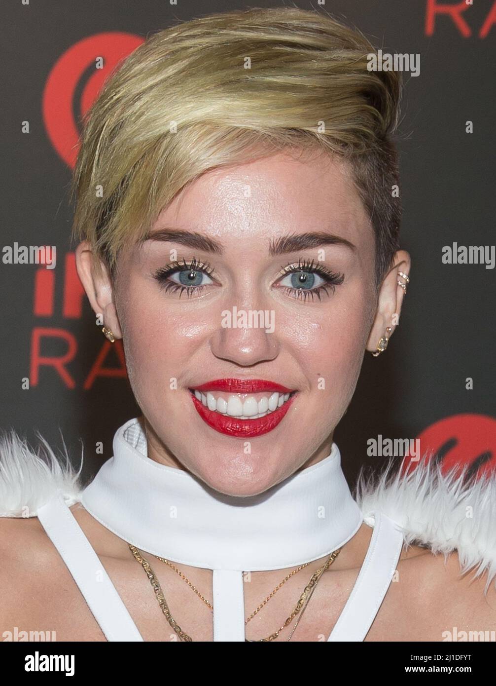 Miley cyrus iheart radio festival hi-res stock photography and images ...